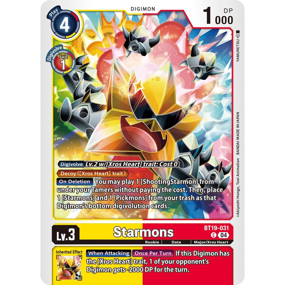 DCG [BT19-031 C] Starmons – Bento Gaming