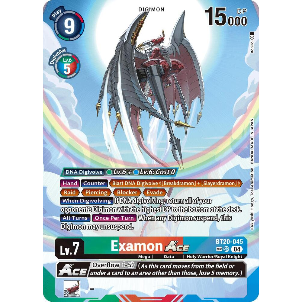 DCG [BT20-045 SR] Examon ACE (Textured) – Bento Gaming