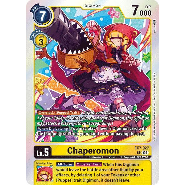 DCG [EX7-027 R] Chaperomon – Bento Gaming