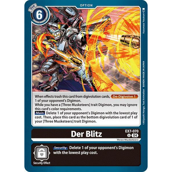 DCG [EX7-070 U] Der Blitz – Bento Gaming