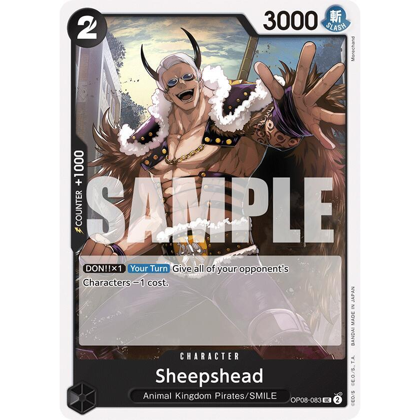 OPCG [OP08-083 UC] Sheepshead – Bento Gaming