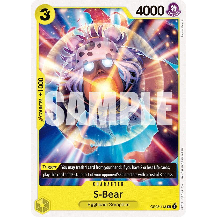 OPCG [OP08-113 C] S-Bear – Bento Gaming