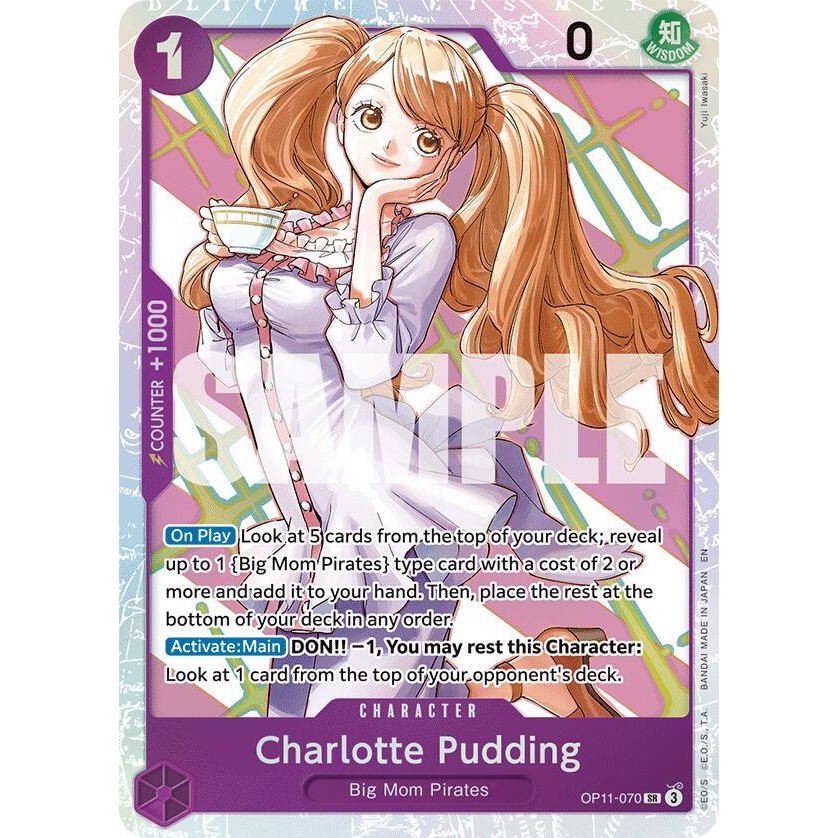 OPCG [OP11-070 SR] Charlotte Pudding – Bento Gaming