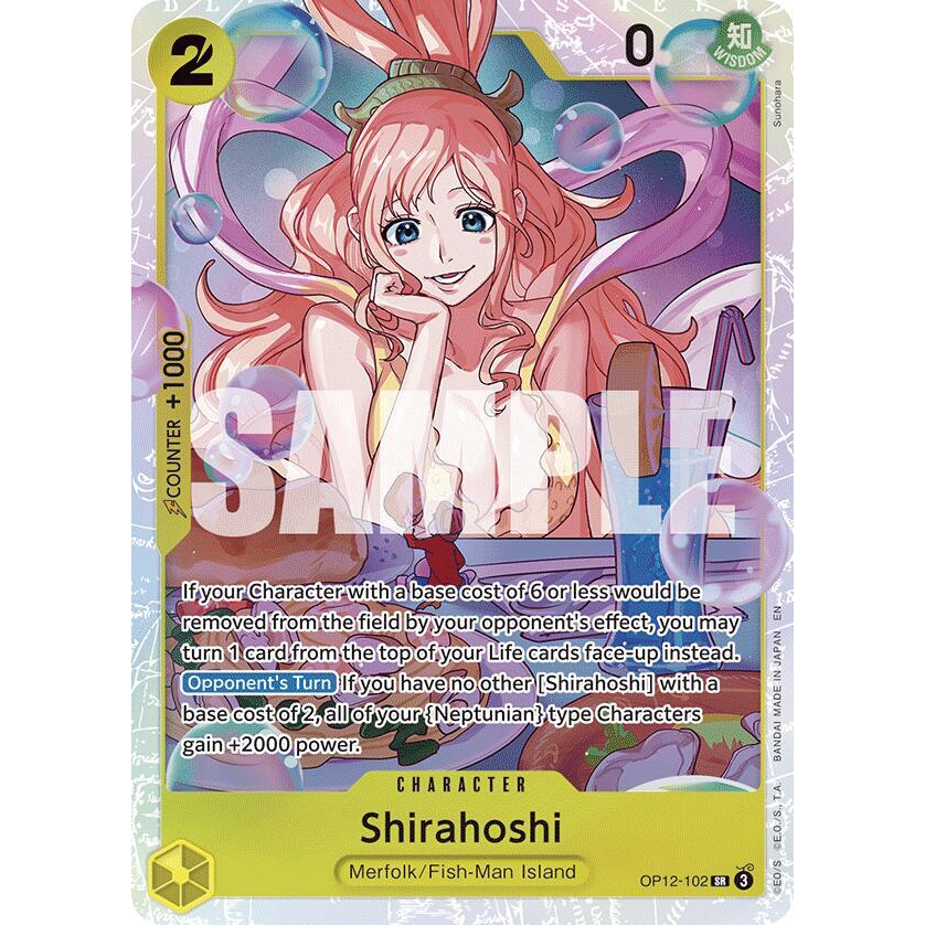 OPCG [OP12-102 SR] Shirahoshi – Bento Gaming