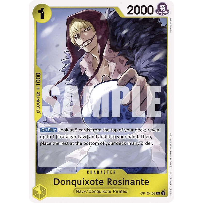 OPCG [OP12-108 R] Donquixote Rosinante – Bento Gaming