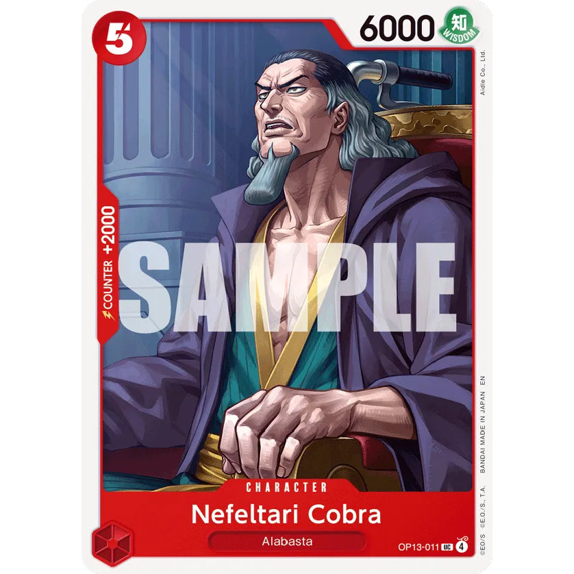 OPCG [OP13-011 UC] Nefeltari Cobra – Bento Gaming