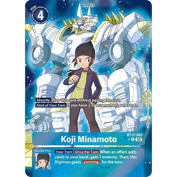 DCG [BT17-083 R] Koji Minamoto (Alternate Art) – Bento Gaming