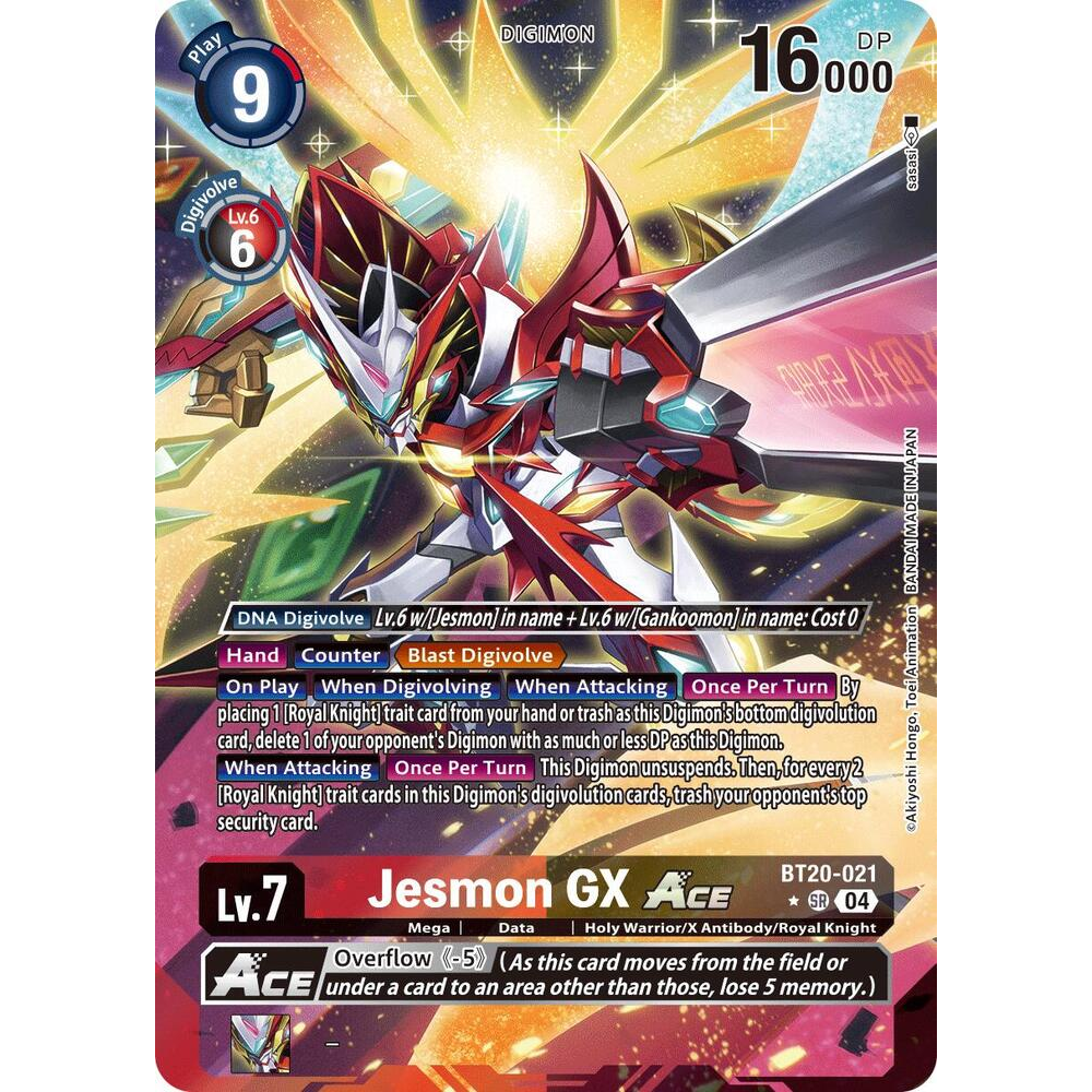 DCG [BT20-021 SR] Jesmon GX ACE (Alternate Art) – Bento Gaming