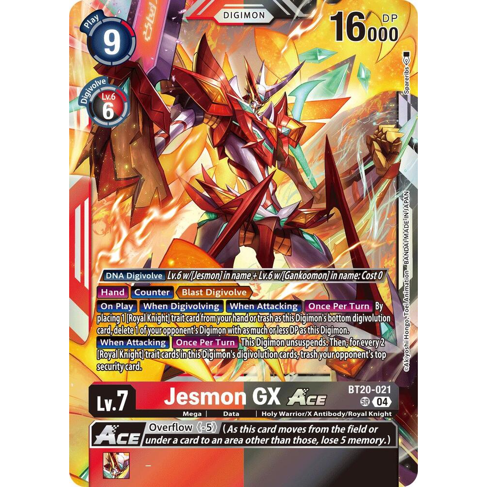 DCG [BT20-021 SR] Jesmon GX ACE – Bento Gaming