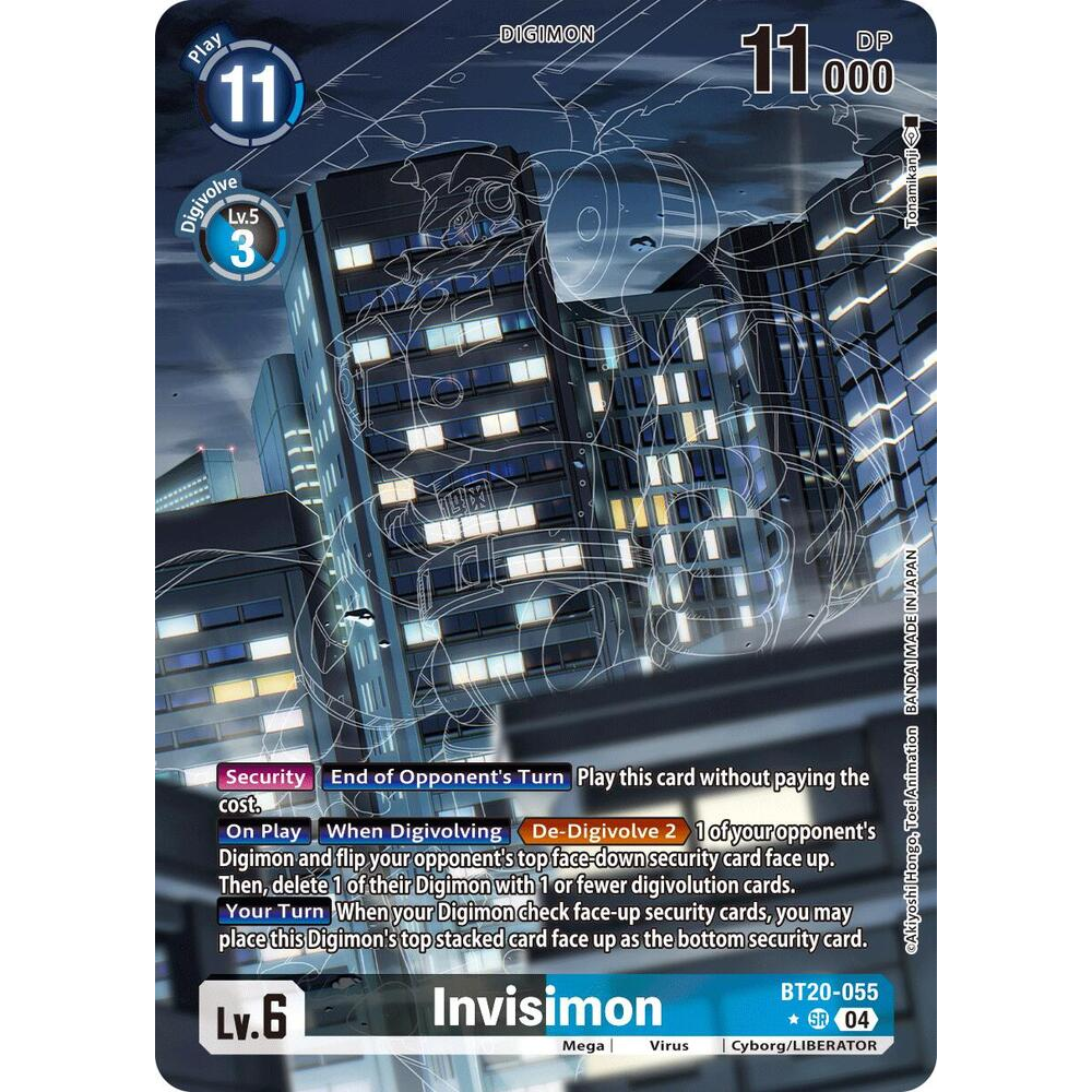 DCG [BT20-055 SR] Invisimon (Alternate Art) – Bento Gaming