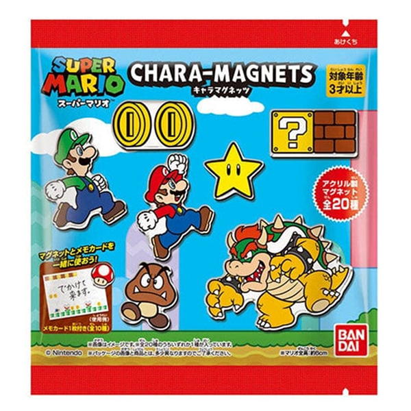 Bandai Super Mario Chara-Magnets Blind Pack – Bento Gaming