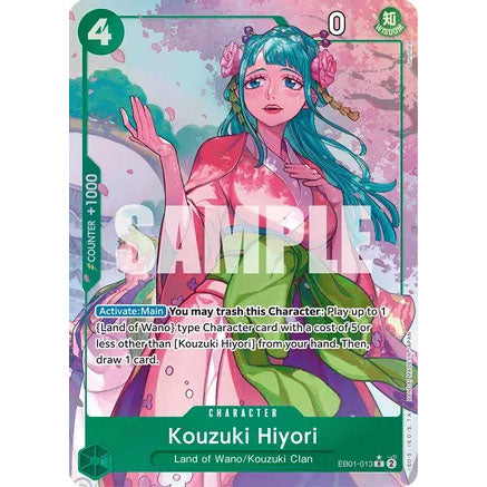 OPCG [EB01-013 R] Kouzuki Hiyori (Alternate Art) – Bento Gaming