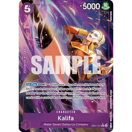 OPCG [EB01-031 R] Kalifa (Alternate Art) – Bento Gaming
