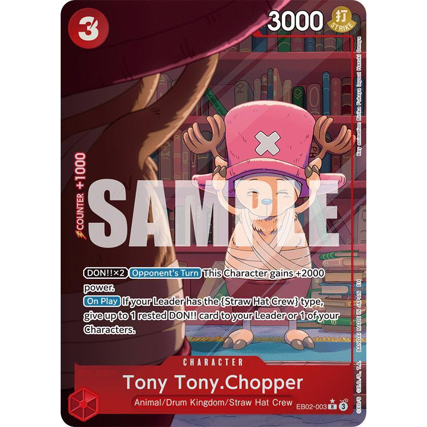 OPCG [EB02-003 R] Tony Tony.Chopper (Alternate Art) – Bento Gaming