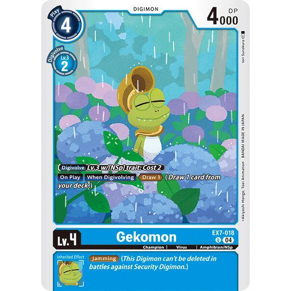 DCG [EX7-018 U] Gekomon – Bento Gaming