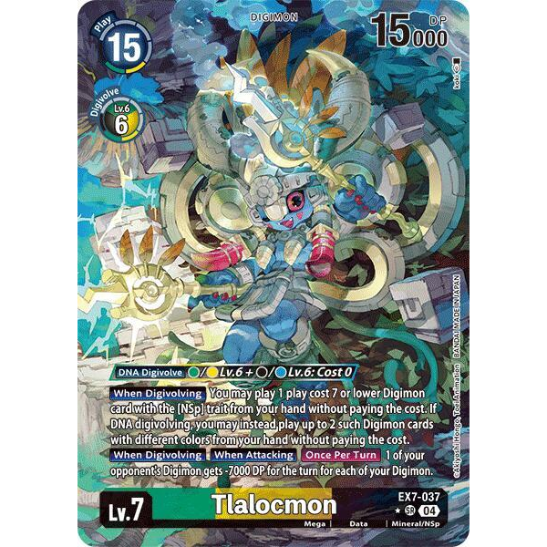 DCG [EX7-037 SR] Tlalocmon (Alternate Art) – Bento Gaming
