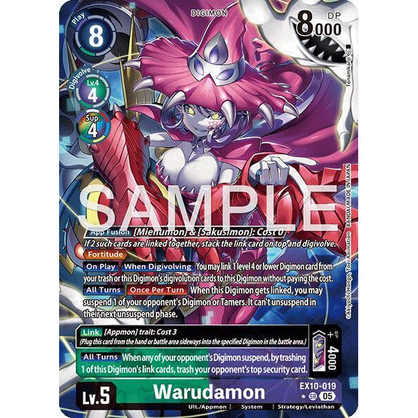DCG [EX10-019 SR] Warudamon (Alternate Art) – Bento Gaming