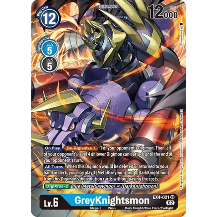 DCG [EX4-021 SR] GreyKnightsmon (Alternate Art) – Bento Gaming