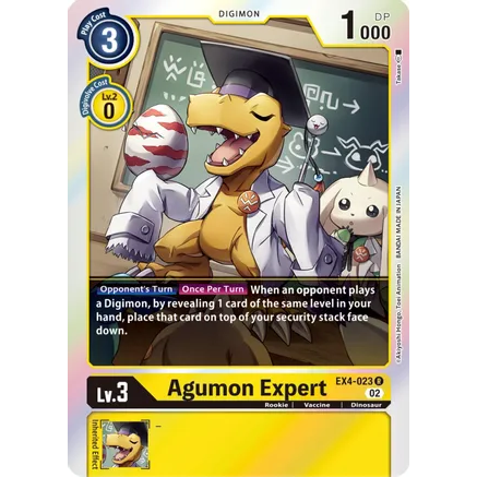 DCG [EX4-023 R] Agumon Expert – Bento Gaming