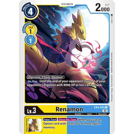DCG [EX4-024 C] Renamon – Bento Gaming