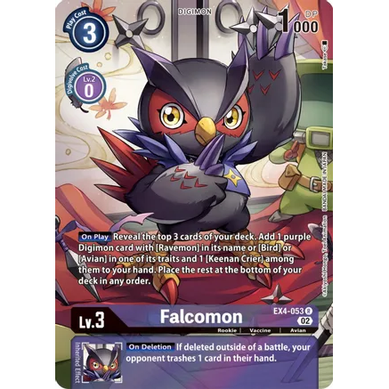 DCG [EX4-053 R] Falcomon (Alternate Art) – Bento Gaming