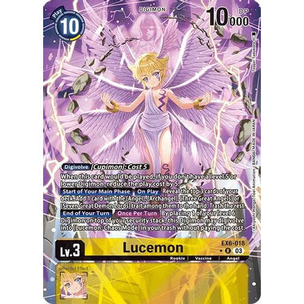 DCG [EX6-018 R] Lucemon (Alternate Art) – Bento Gaming