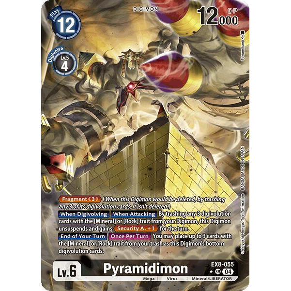 DCG [EX8-055 SR] Pyramidimon (Alternate Art) – Bento Gaming