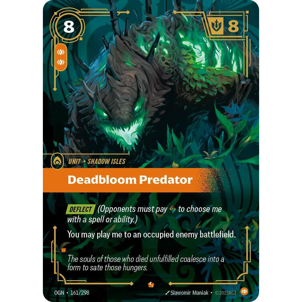 RFB [RFB01-OGN-161 E] Deadbloom Predator – Bento Gaming