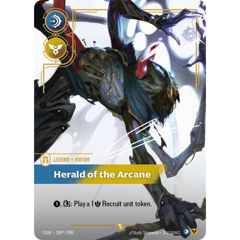 RFB [RFB01-OGN-308* AAS] Viktor - Herald of the Arcane (Alternate Art ...