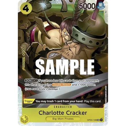 OPCG [OP03-108 SR] Charlotte Cracker – Bento Gaming