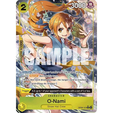 OPCG [OP06-101 R] O-Nami (Alternate Art) – Bento Gaming