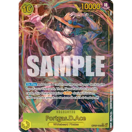 OPCG [OP07-119 SEC] Portgas.D.Ace (Alternate Art) – Bento Gaming