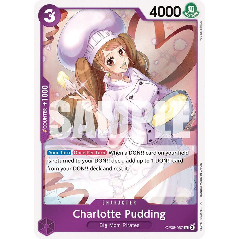 OPCG [OP08-067 R] Charlotte Pudding – Bento Gaming