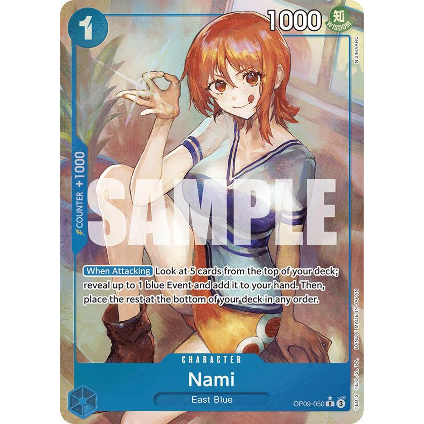 OPCG [OP09-050 R] Nami (Alternate Art) – Bento Gaming