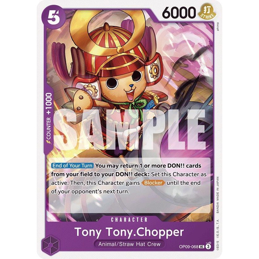 OPCG [OP09-068 UC] Tony Tony.Chopper – Bento Gaming