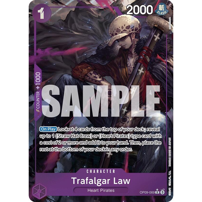 OPCG [OP09-069 R] Trafalgar Law (Alternate Art) – Bento Gaming