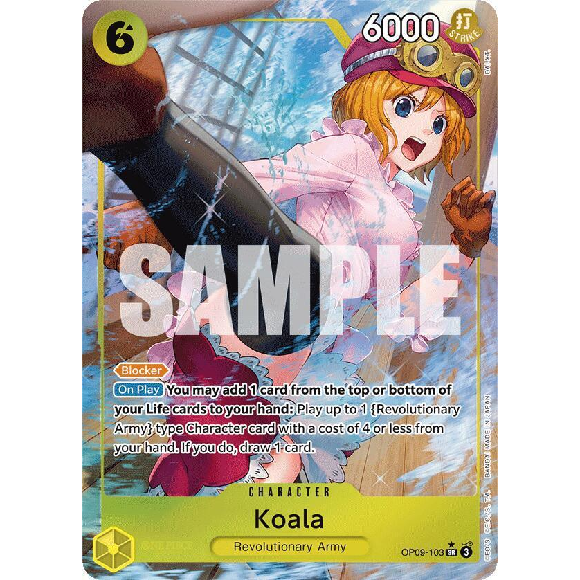 OPCG [OP09-103 SR] Koala (Alternate Art) – Bento Gaming