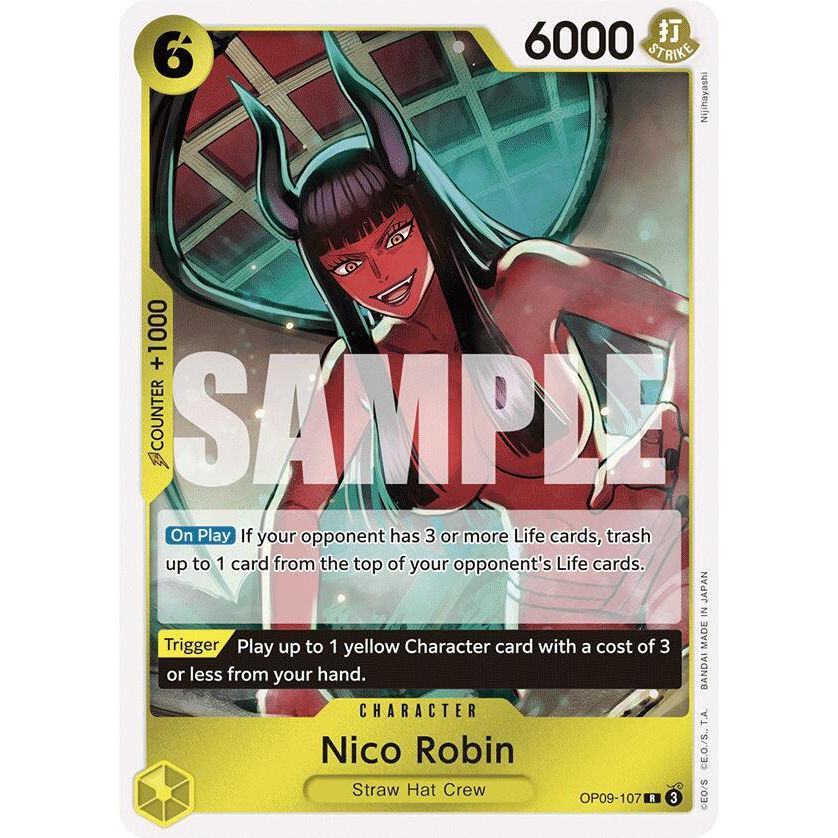 OPCG [OP09-107 R] Nico Robin – Bento Gaming
