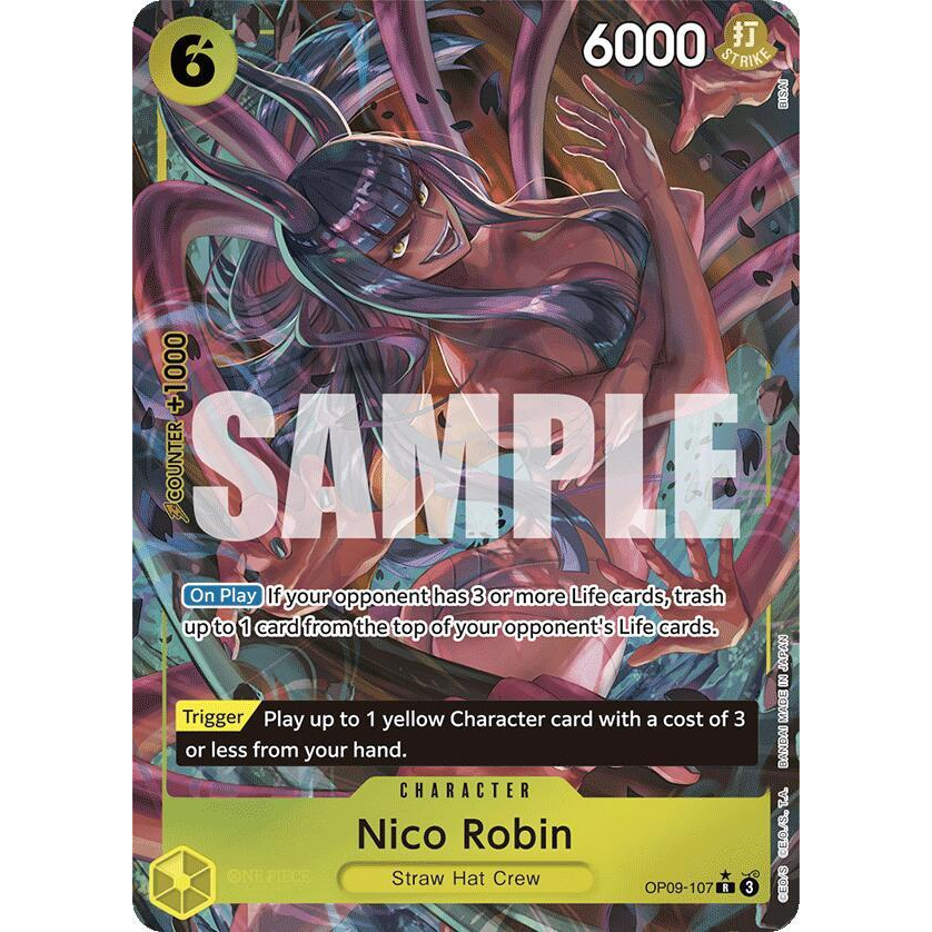 OPCG [OP09-107 R] Nico Robin (Alternate Art) – Bento Gaming