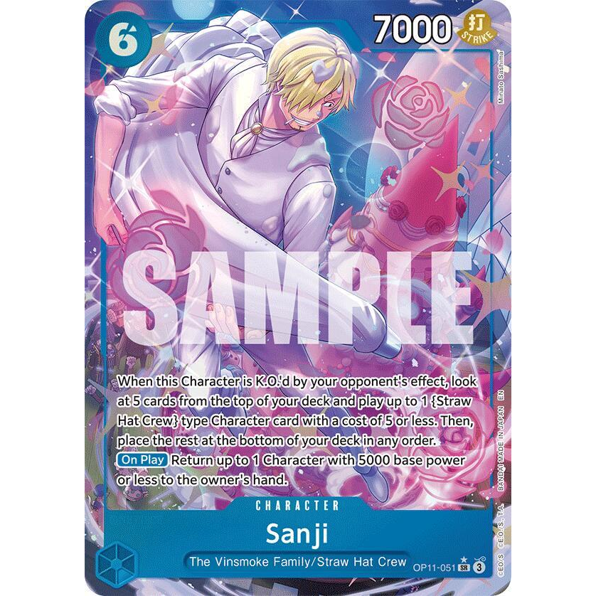 OPCG [OP11-051 SR] Sanji (Alternate Art) – Bento Gaming