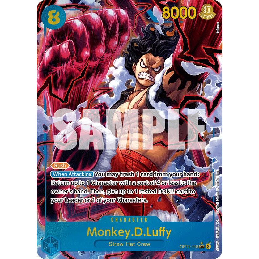 OPCG [OP11-118 SEC] Monkey.D.Luffy (Alternate Art) – Bento Gaming