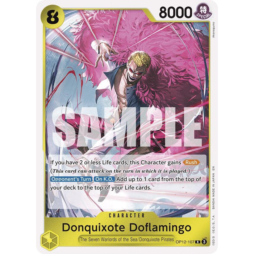 OPCG [OP12-107 R] Donquixote Doflamingo – Bento Gaming