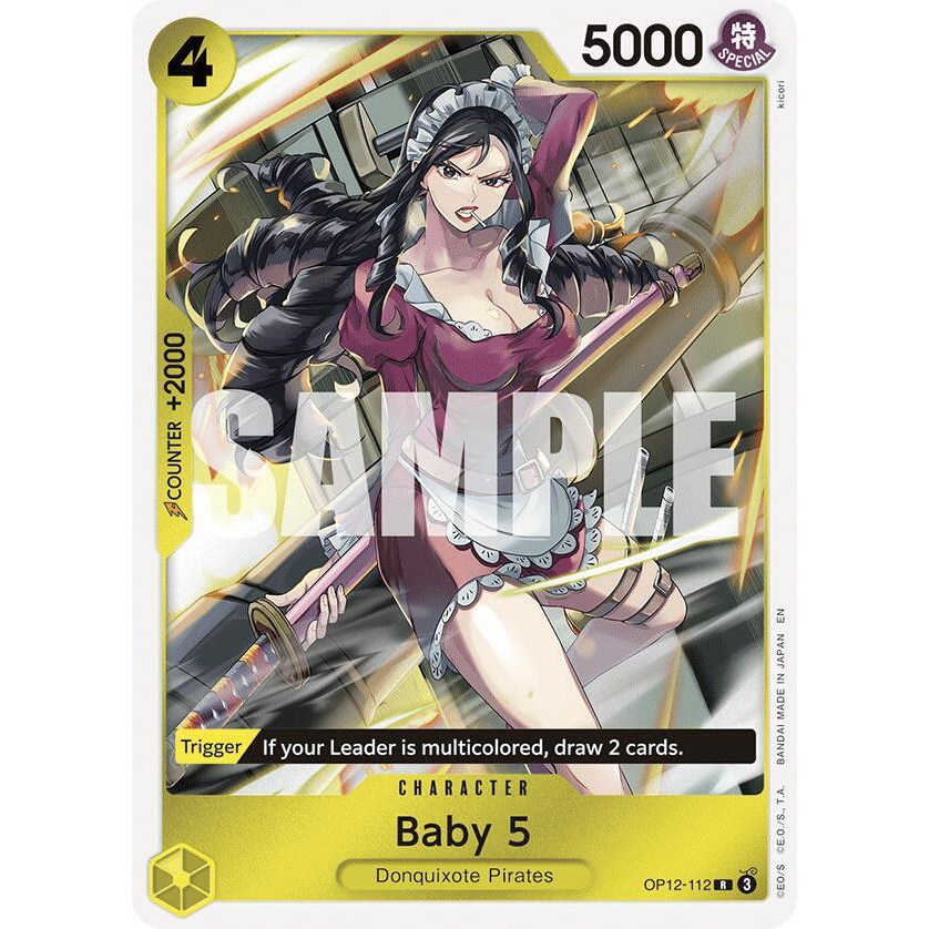 OPCG [OP12-112 R] Baby 5 – Bento Gaming