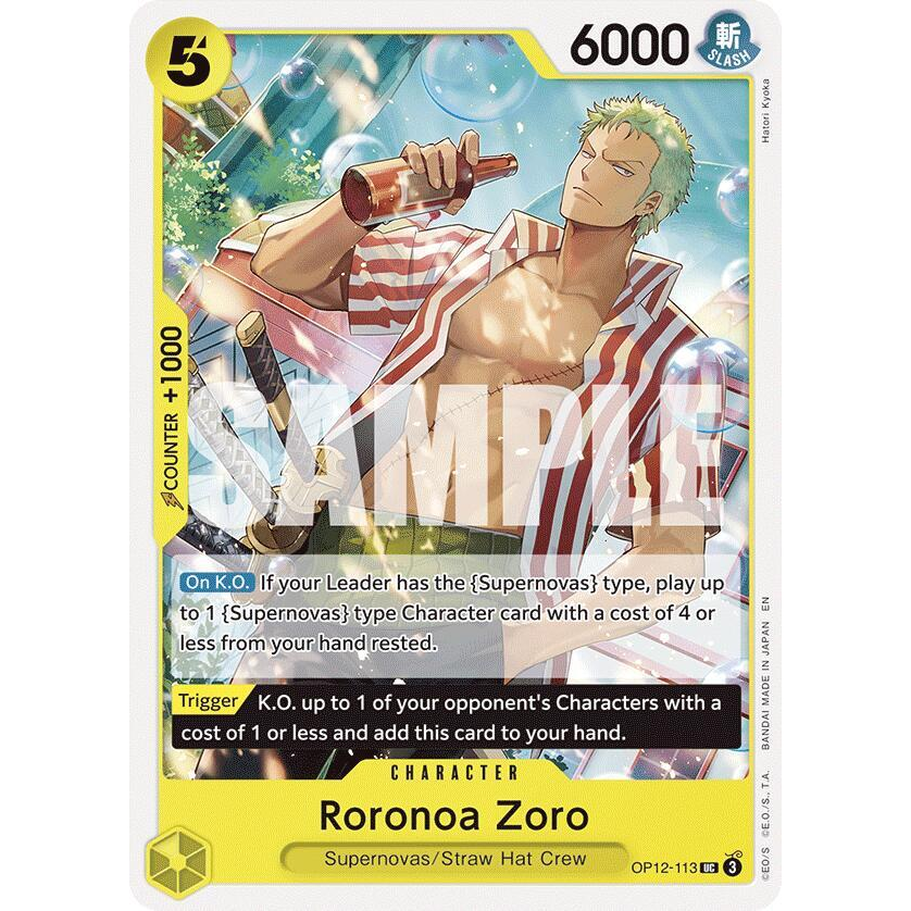 OPCG [OP12-113 UC] Roronoa Zoro – Bento Gaming
