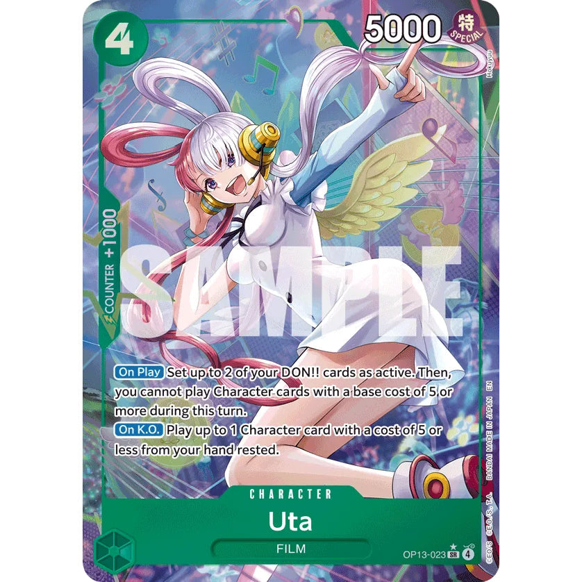 OPCG [OP13-023 SR] Uta (Alternate Art) – Bento Gaming