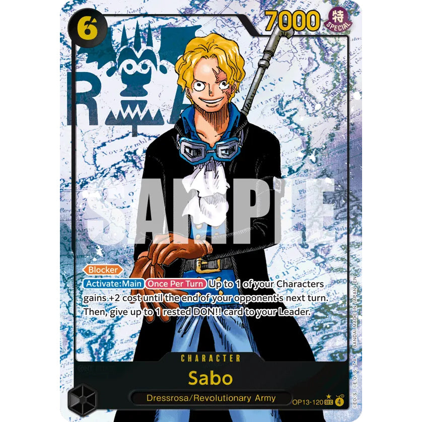 OPCG [OP13-120 SEC] Sabo (Alternate Art) – Bento Gaming