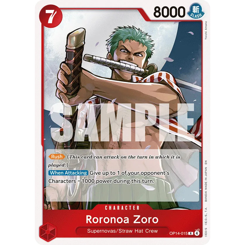OPCG [OP14-015 R] Roronoa Zoro – Bento Gaming