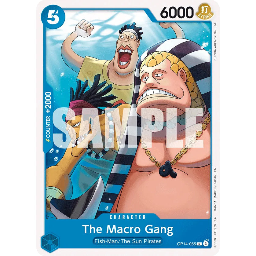 OPCG [OP14-055 C] The Macro Gang – Bento Gaming