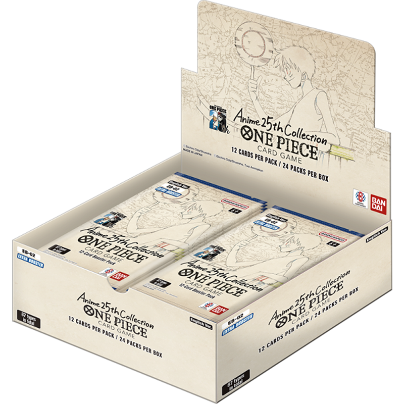 One Piece Card Game | EB02 Anime 25th Collection Booster Display ...