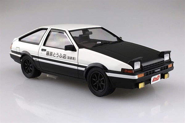 Aoshima 1/24 Initial D #01 Toyota Fujiwara Takumi AE86 Trueno Project- – Bento Gaming